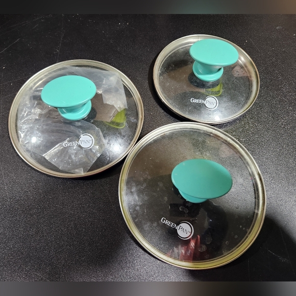 GreenPan | Kitchen | 3 Greenpan Replacement Lids | Poshmark